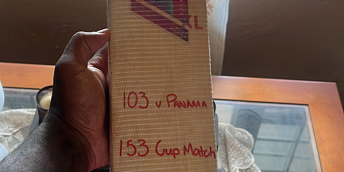 Kamau Leverock Says Goodbye To Beloved Bat - Bernews