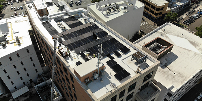 BE Solar Installs Solar Panels On Argus Building - Bernews