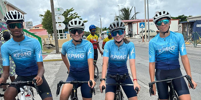 Junior Cycling Team Compete In Saint Martin - Bernews