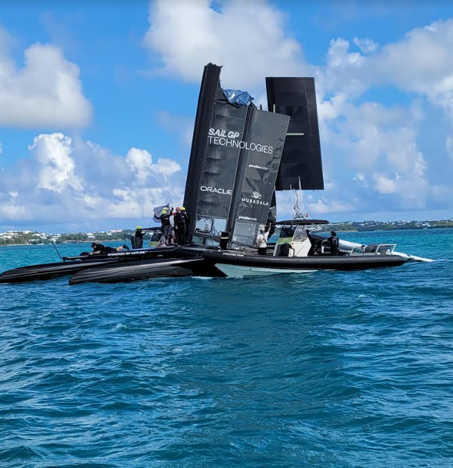 Video: Wing Failure During SailGP Training - Bernews