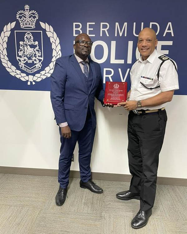 Police: O’Neil Swaby Retires After 20 Years - Bernews