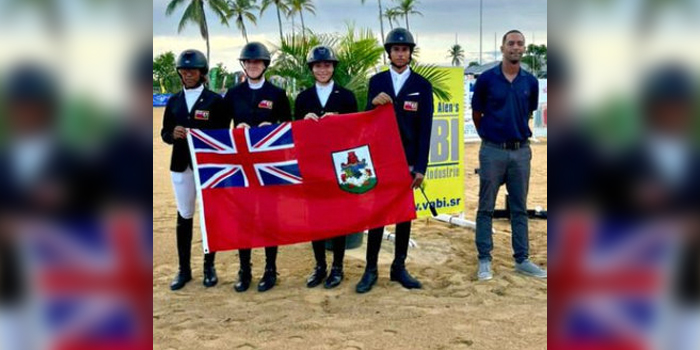 Riders Begin Competing At Grand Caraibe - Bernews