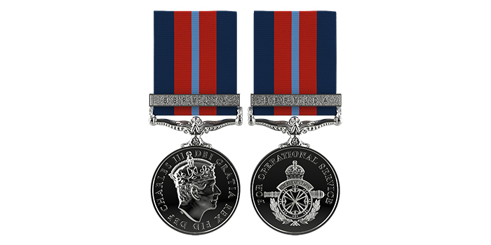 Operational Service Medal For Regiment - Bernews