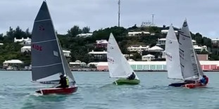 Allan & Sarah Frith Win Comet Class Event - Bernews
