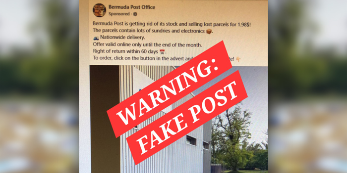 BPO Warns Against Fake Lost Parcel Scam - Bernews
