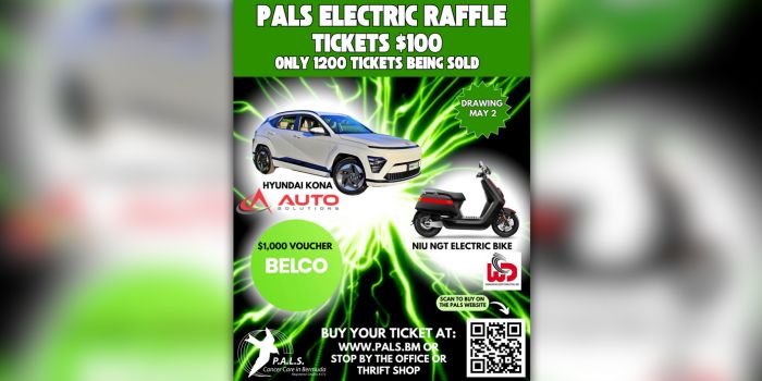 PALS Launches 'It’s Electric' Raffle Fundraiser - Bernews