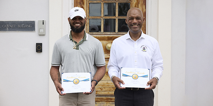 Tucker & Davis Earn PSEA Award For March - Bernews