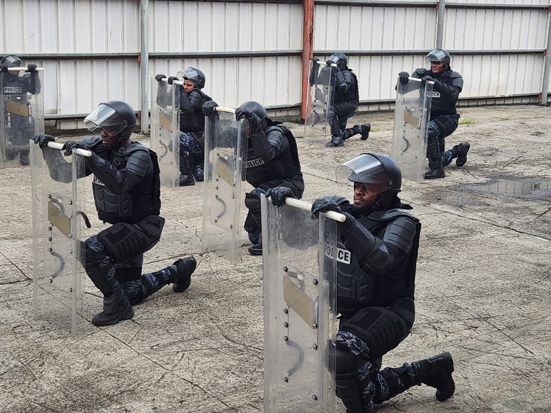 Regiment Helps Train Trinidad Police Service - Bernews
