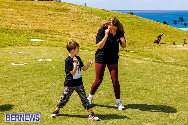 Photos/Video: Andre Lambe Boxing & Golf Clinic - Bernews