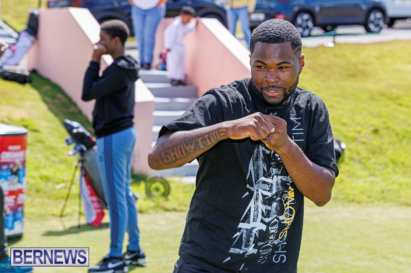Photos/Video: Andre Lambe Boxing & Golf Clinic - Bernews