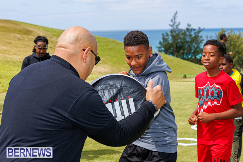 Photos/Video: Andre Lambe Boxing & Golf Clinic - Bernews