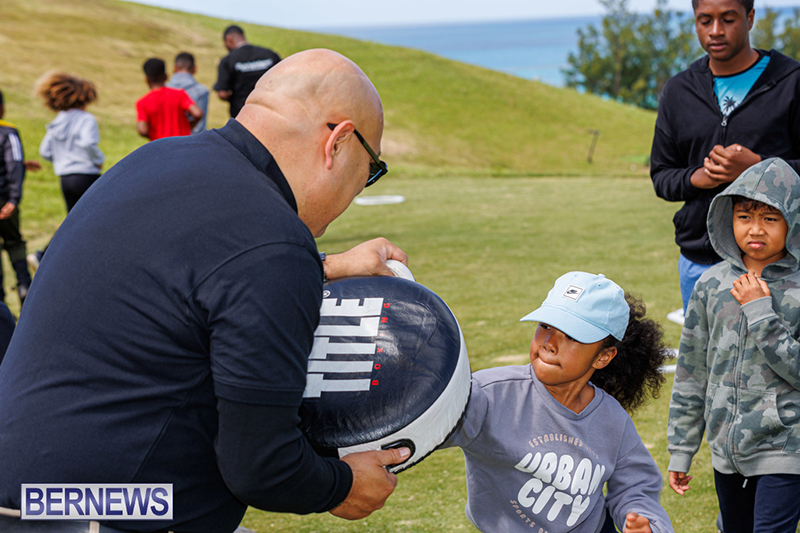 Photos/Video: Andre Lambe Boxing & Golf Clinic - Bernews