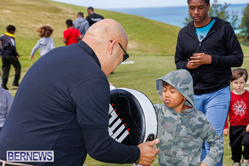Photos/Video: Andre Lambe Boxing & Golf Clinic - Bernews