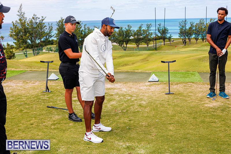 Photos/Video: Andre Lambe Boxing & Golf Clinic - Bernews