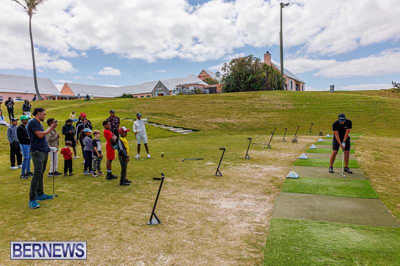 Photos/Video: Andre Lambe Boxing & Golf Clinic - Bernews