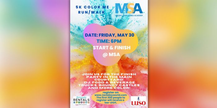 MSA's 2nd 'Color Me' Run/Walk On May 30 - Bernews