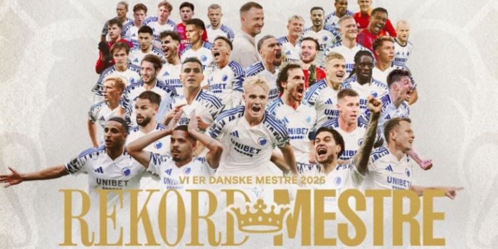 Trott & F.C. Copenhagen Win Danish Superliga - Bernews