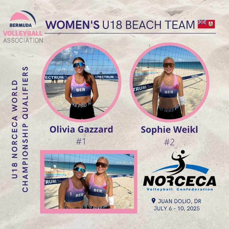 U-18 Volleyball Team Set For NORCECA Qualifier - Bernews