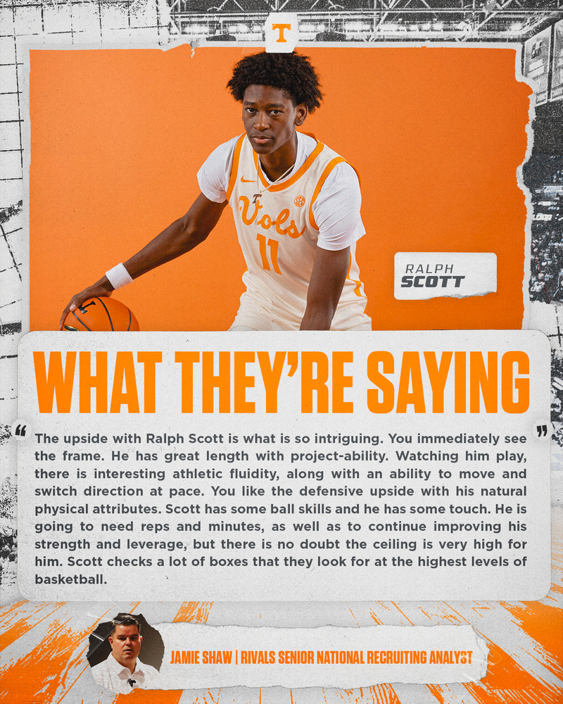 Tennessee Coach Hails Prospect Ralph Scott - Bernews