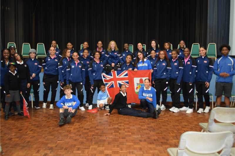 MSA Welcomes National Women’s Football Team - Bernews
