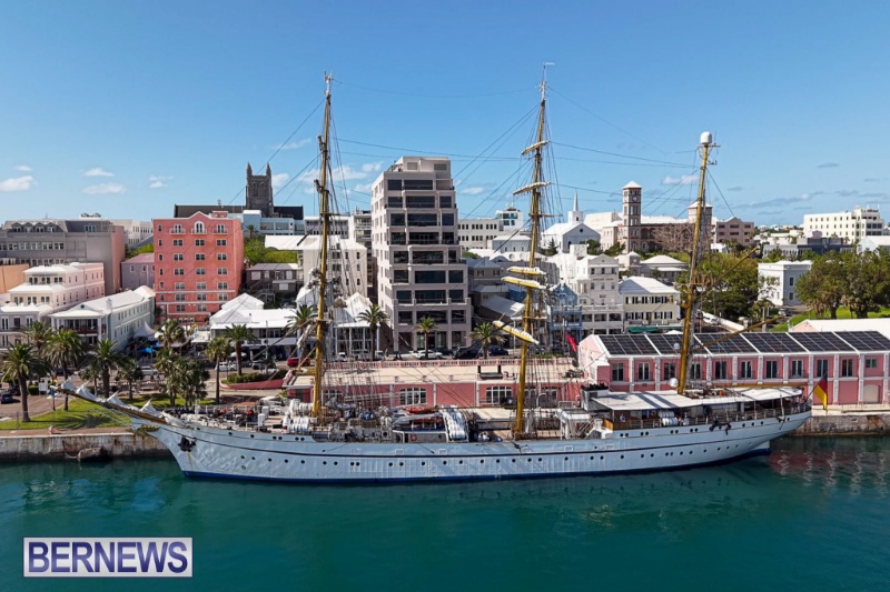 Photos/Video: 'Gorch Fock' Tall Ship In Hamilton - Bernews