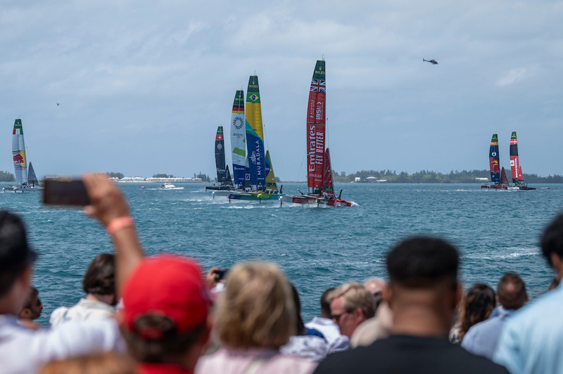 Photo & Results: 2026 Bermuda SailGP Day One - Bernews