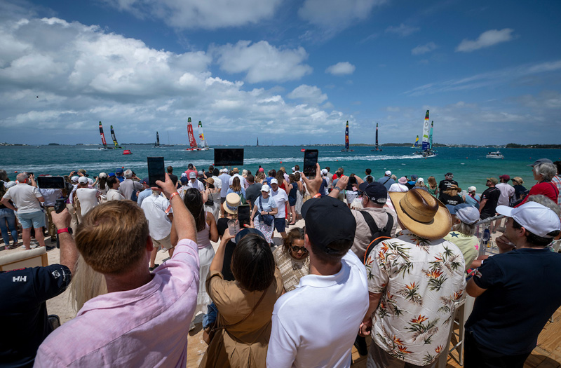 Photo & Results: 2026 Bermuda SailGP Day One - Bernews
