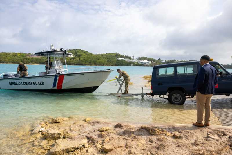 Improvements Works Complete At Boat Ramp - Bernews