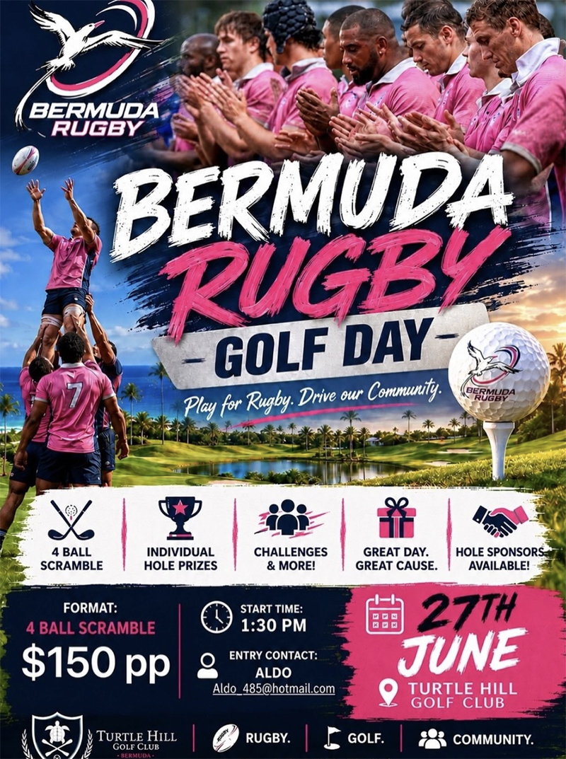 Bermuda Rugby To Host Golf Day Fundraiser - Bernews