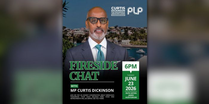 Curtis Dickinson To Hold 'Fireside Chats' - Bernews