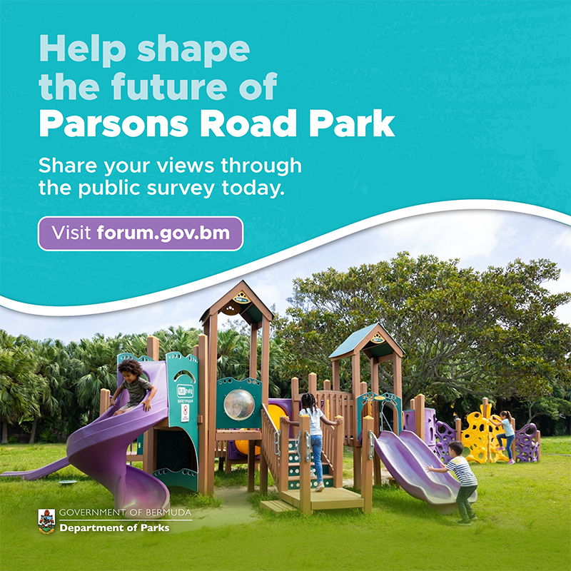 Public Survey Opens For Parsons Road Park - Bernews