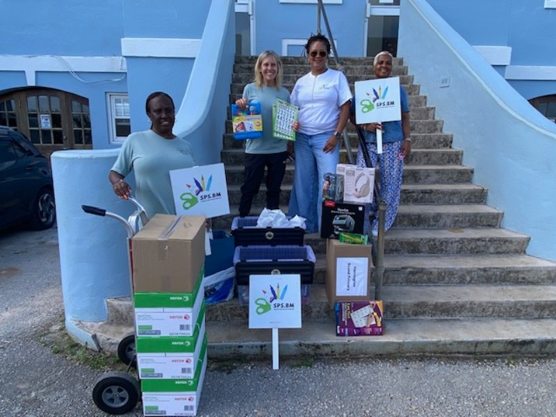 $17,300 Worth Of School Supplies Donated - Bernews