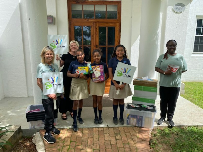 $17,300 Worth Of School Supplies Donated - Bernews